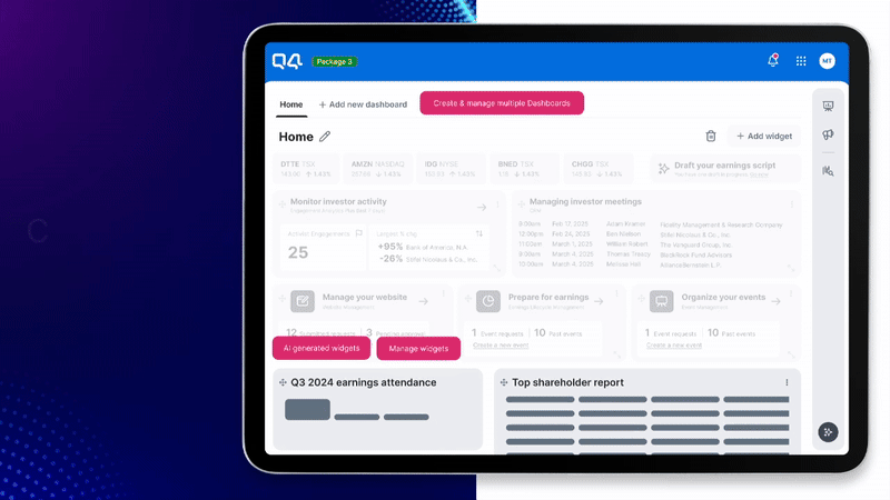 Q4 Inc. - AI built for IROs